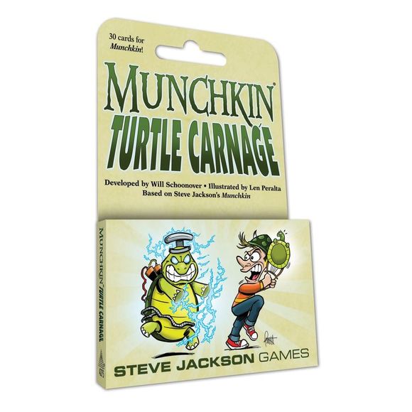 Steve Jackson Games | Games | Munchkin Turtle Carnage 3 Cards For ...